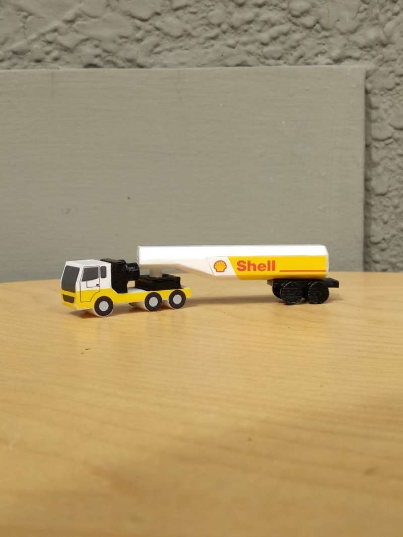 Jual Miniatur/diecast Fuel Truck Pertamina/shell Skala 1:200 ...