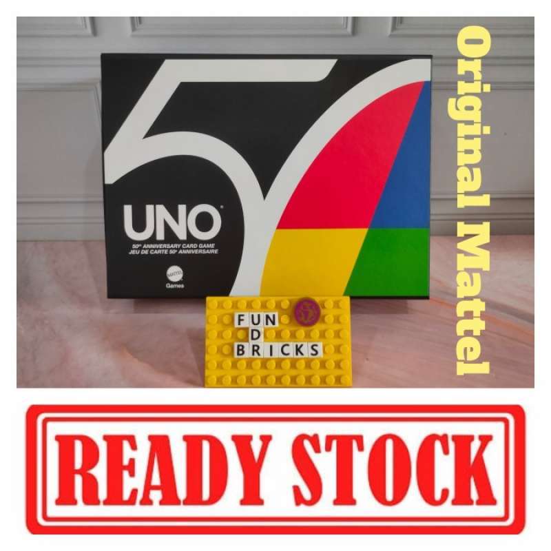 Jual Mattel Uno Premium 50th Anniversary Original Di Seller Kingyo ...