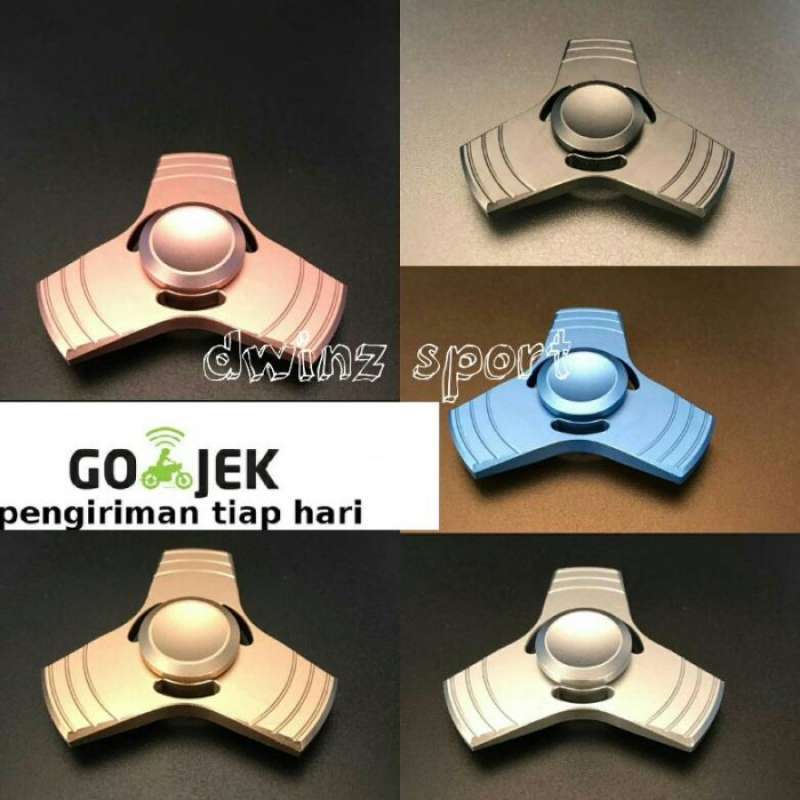 Jual Fidget Spinner Spin Metal Alumunium Original Premium Ninja ...