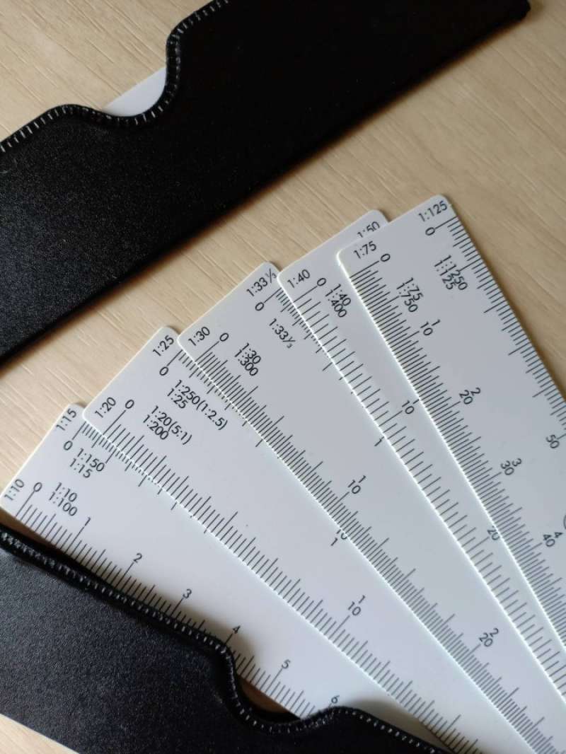 Jual Penggaris Skala | Scale Ruler|penggaris Arsitek | Pengukur Dimensi ...