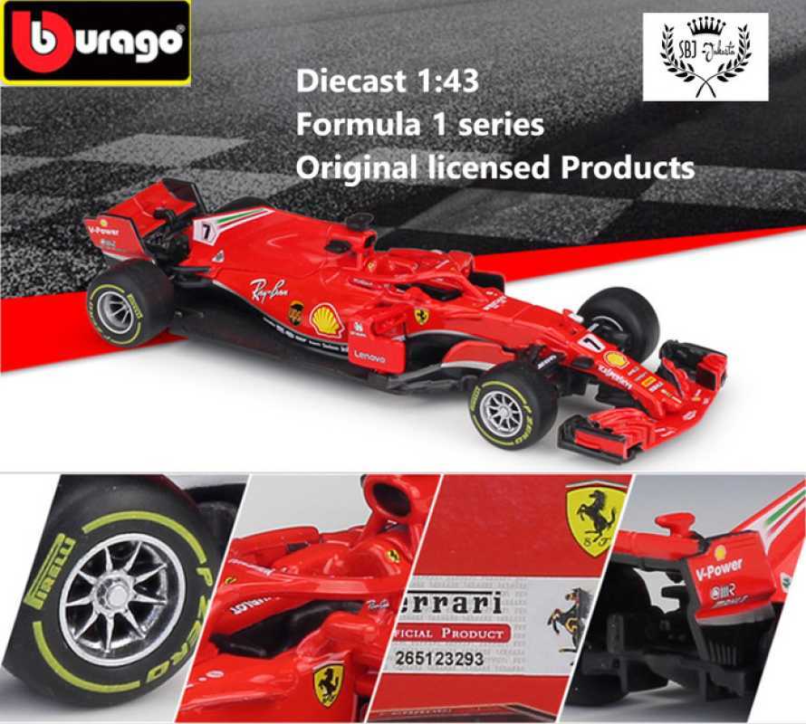 Jual Diecast Bburago Burago 1:43 Original Licensed Mobil F1 Formula 1 ...