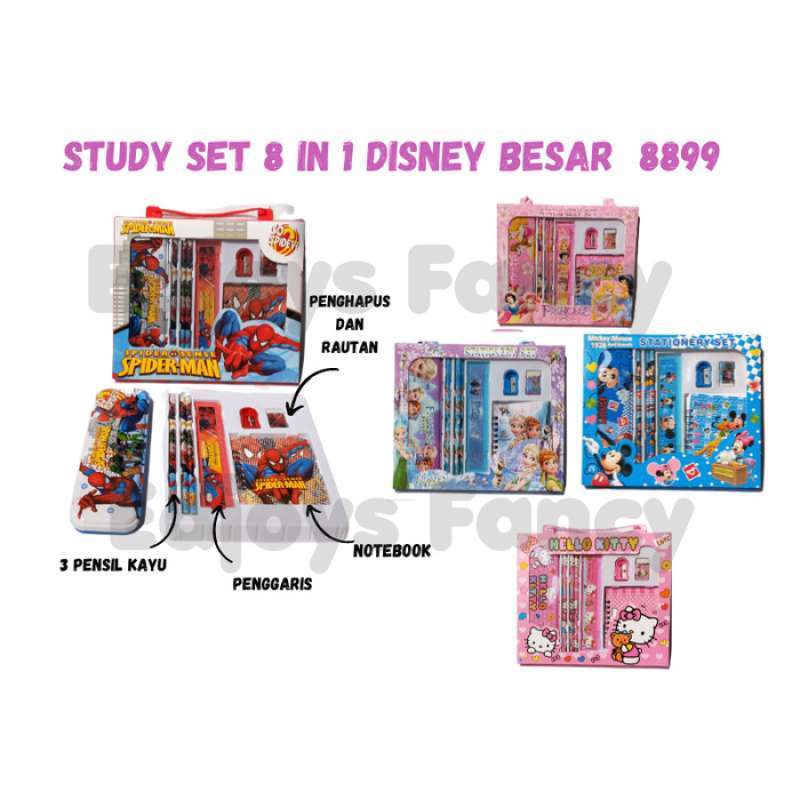 Jual Stationery Study Set Paket Alat Tulis Anak Sekolah Lengkap ...