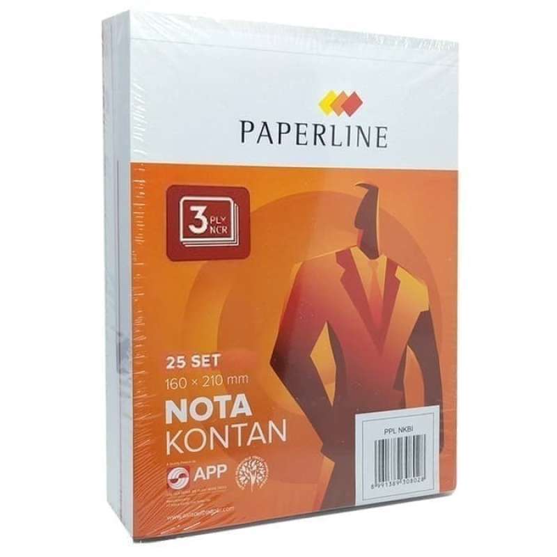 Jual Buku Nota Kontan Besar 3 Rangkap / 3 Ply Ncr Paperline Isi 10 Buku ...