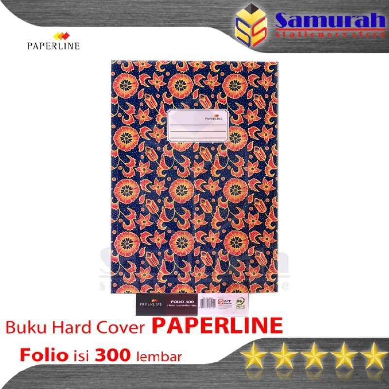 Jual Buku Hard Cover Paperline Folio Isi 300 Lembar / Buku F4 Ppl Akutansi Di Seller Velvet ...