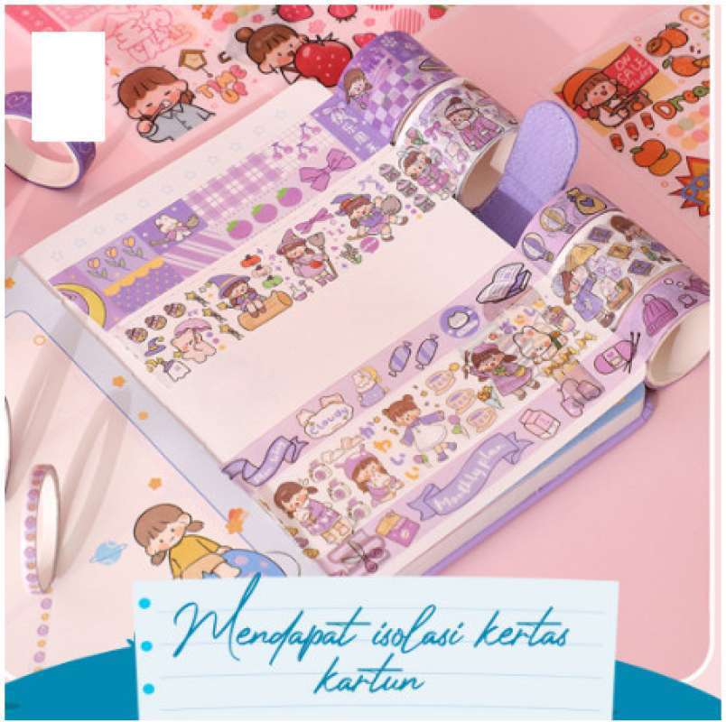 Jual [cod] Journal Kids Set Aesthetic Play Versi Terbaru - Sweet Pink ...