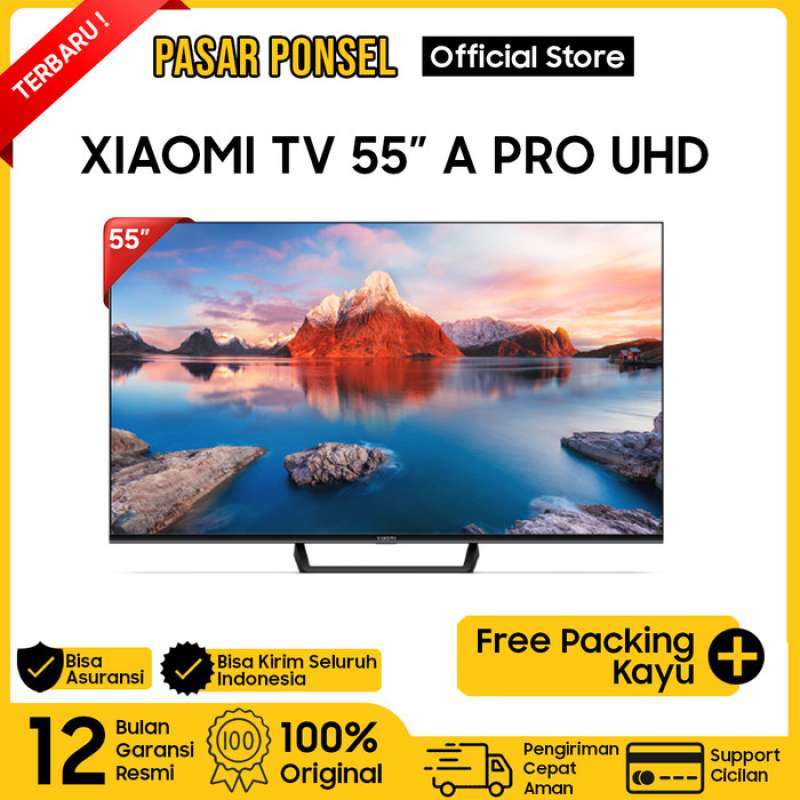 Jual Xiaomi Google Tv A Pro 55 Inch Uhd 4k Garansi Resmi Tam Termurah ...