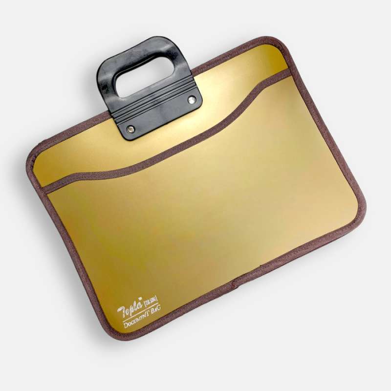 Jual Tas Dokumen Map File 5090 Dokumen Bag Tenteng - Gold Di Seller ...