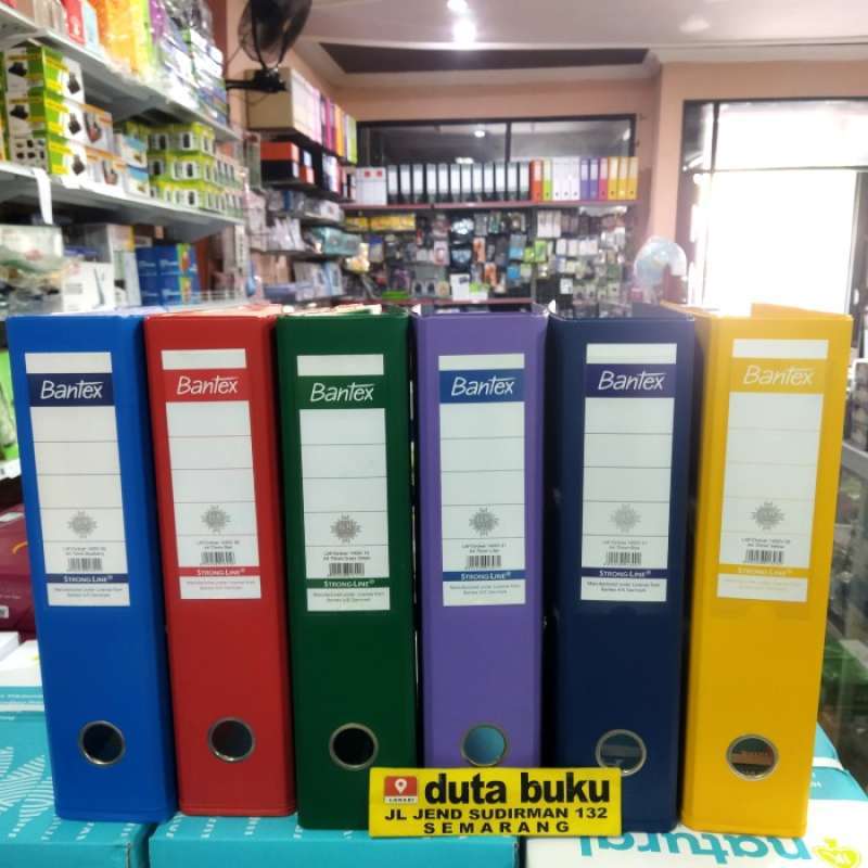 Jual Odner/ordner Bantex A4 Warna Bantex / Magazine /box File Di Seller ...