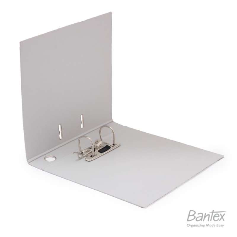 Jual Bantex Ordner A4 5cm Silver - Grey - White 1451v Pvc Lever Arch ...