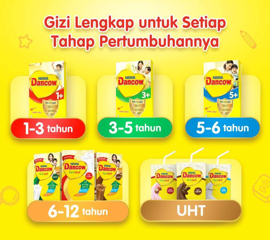 Promo Bandung - Nestle Dancow 5+ Susu Pertumbuhan Rasa Vanila 5-6 Tahun ...