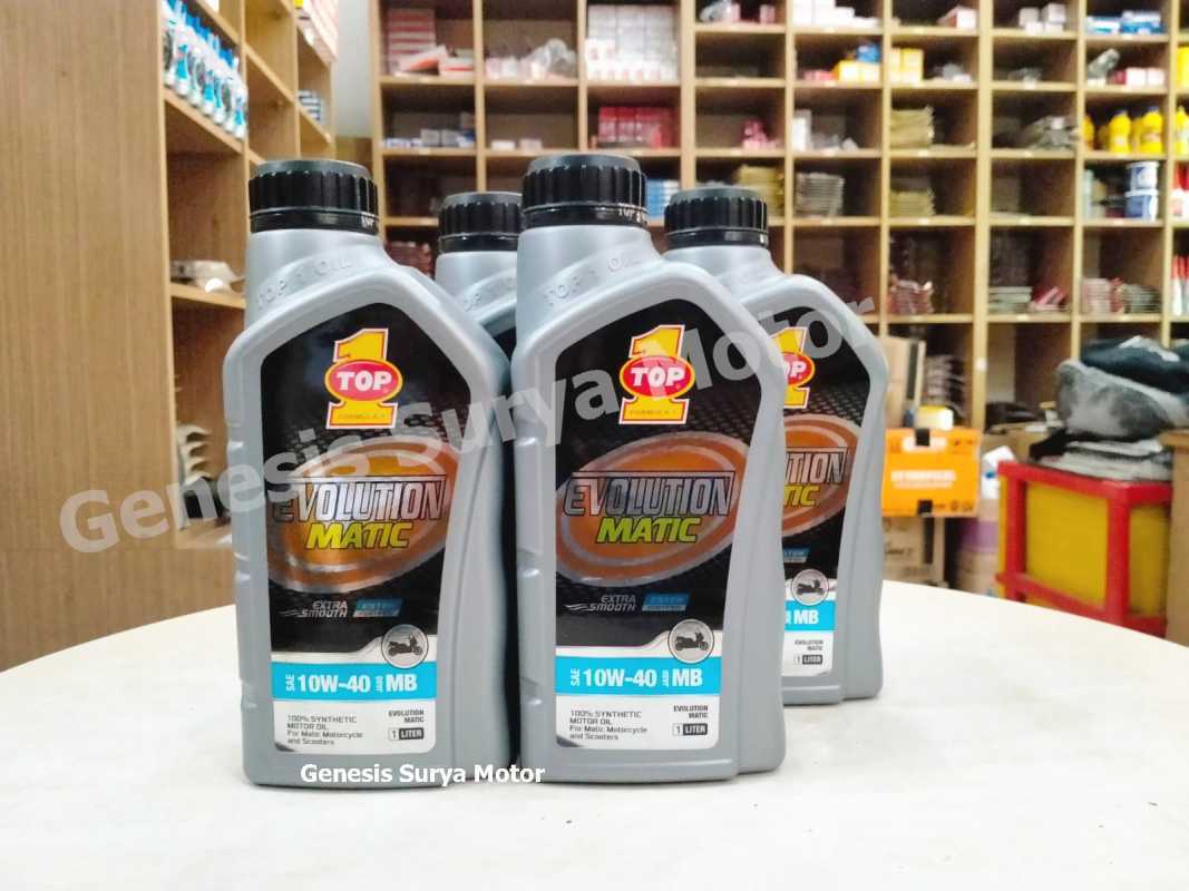 Promo Oli Top 1 Evolution Matic 10w40 1lt Full Synthetic Nmax Aerox ...