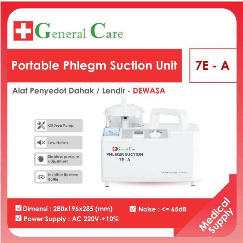 Jual General Care | Suction Pump Portable 7e-a | Alat Sedot Dahak 7ea ...