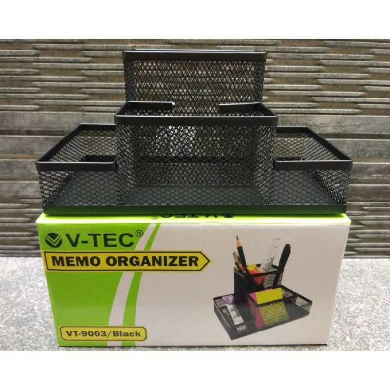Jual Desk Organizer I Memo Organizer I Tempat Pensil V- Tec Besi Vt ...