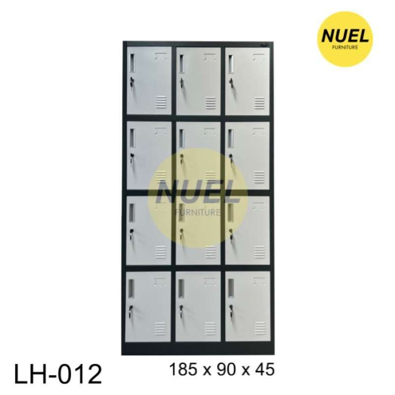 Jual Loker Besi / Locker Besi / Kabinet Besi / Loker Besi 12 Pintu ...
