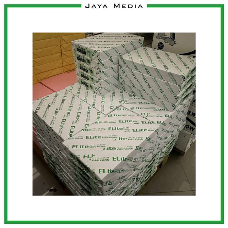 Jual Kertas Hvs Fotocopy Cetak Elite 60 70 80 100gr F4 Folio - 60gr ...