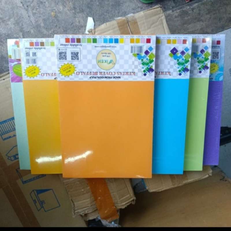 Jual Kertas Cover Buffalo Jilid F4 150 Gr / Pak 100 Lembar - Marun Di ...