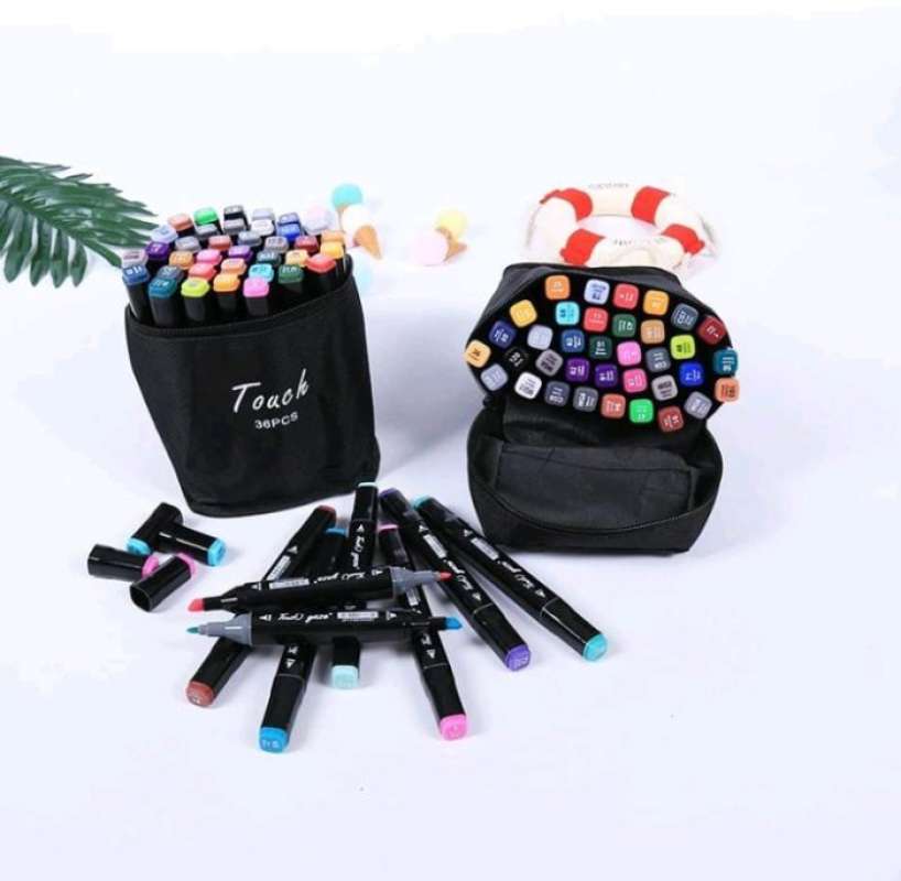Jual Cod Touch 12/36/60/80/120 Warna Sketsa Spidol Umum General Marker ...
