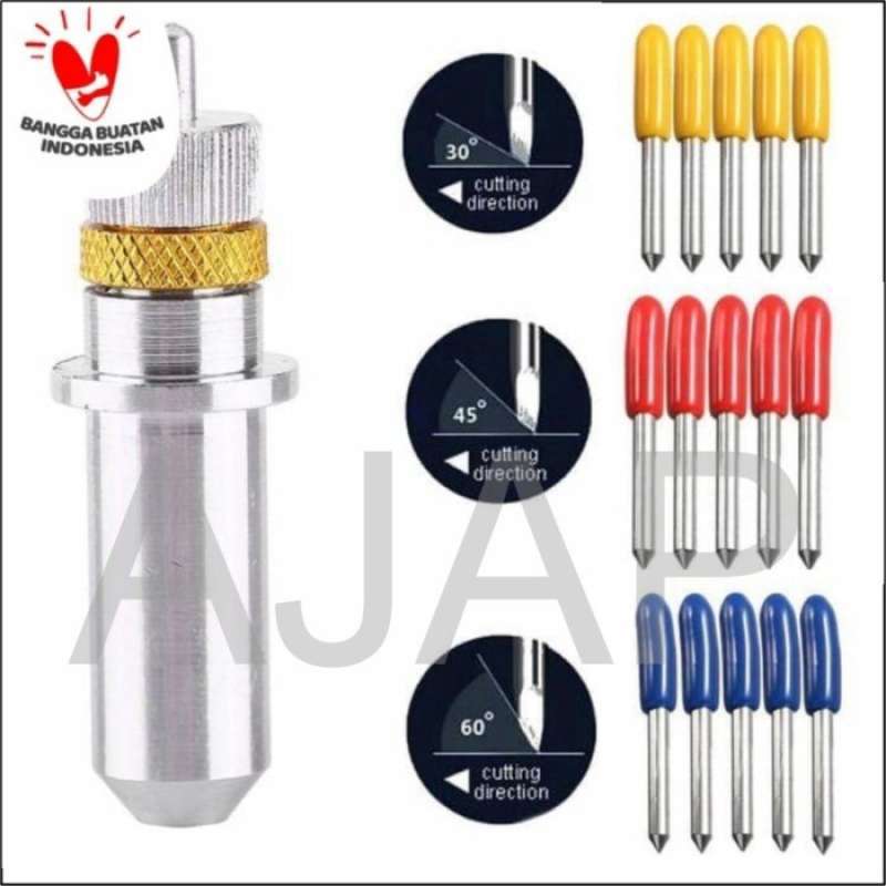 Jual Mata Pisau Ploter 30 45 60 Holder Blade Plotter Vinyl Cutter Roland Di Seller Tombstone ...