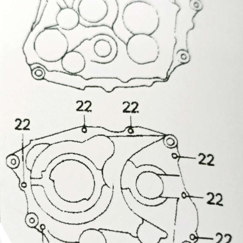 Jual Baut Crankcase Krengkes Kalter Kanan Kiri Honda Cb 100 Cb 125 Gl ...