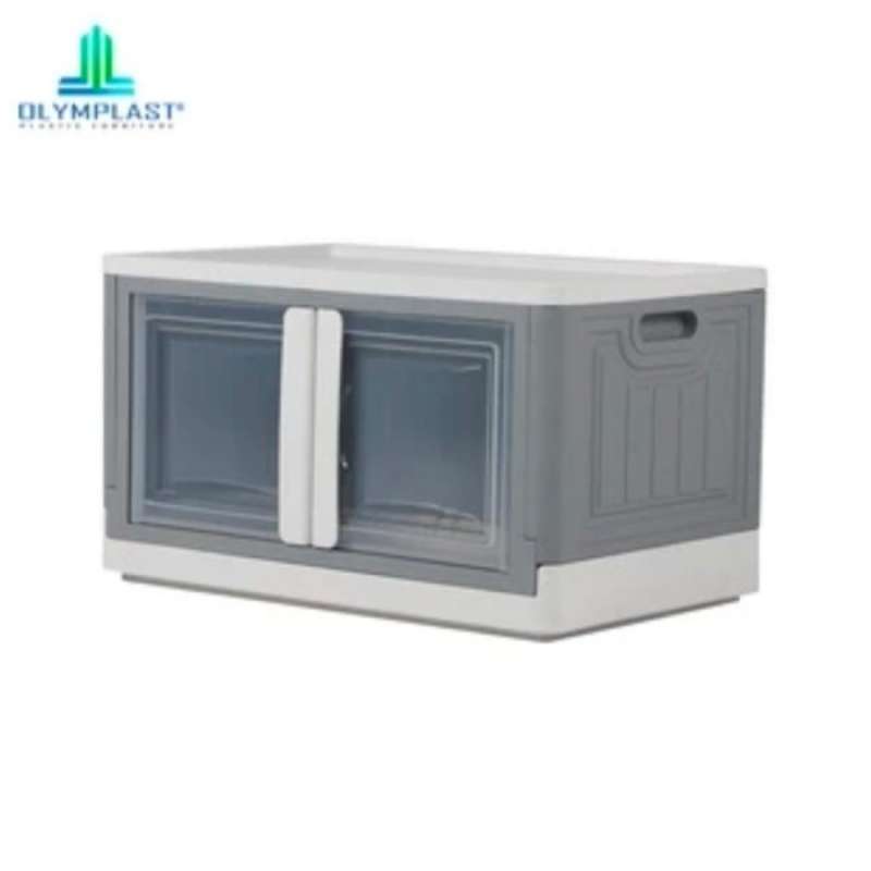 Promo Box Container Lipat Lemari Susun Plastik Olymplast Folding ...