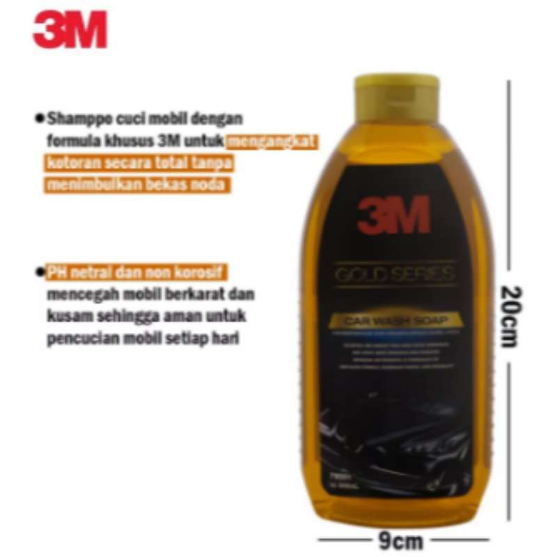 Jual 3m Sabun Mobil Car Wash Soap Gold Series Sabun Mobil 3m [500 Ml] Di Seller Fresh By ...