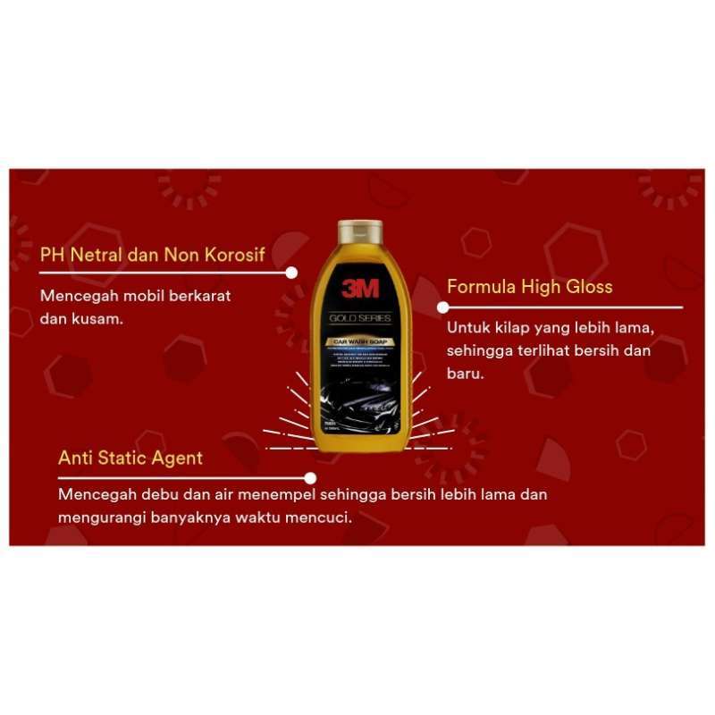Jual 3m Sabun Mobil Car Wash Soap Gold Series Sabun Mobil 3m [500 Ml] Di Seller Fresh By ...