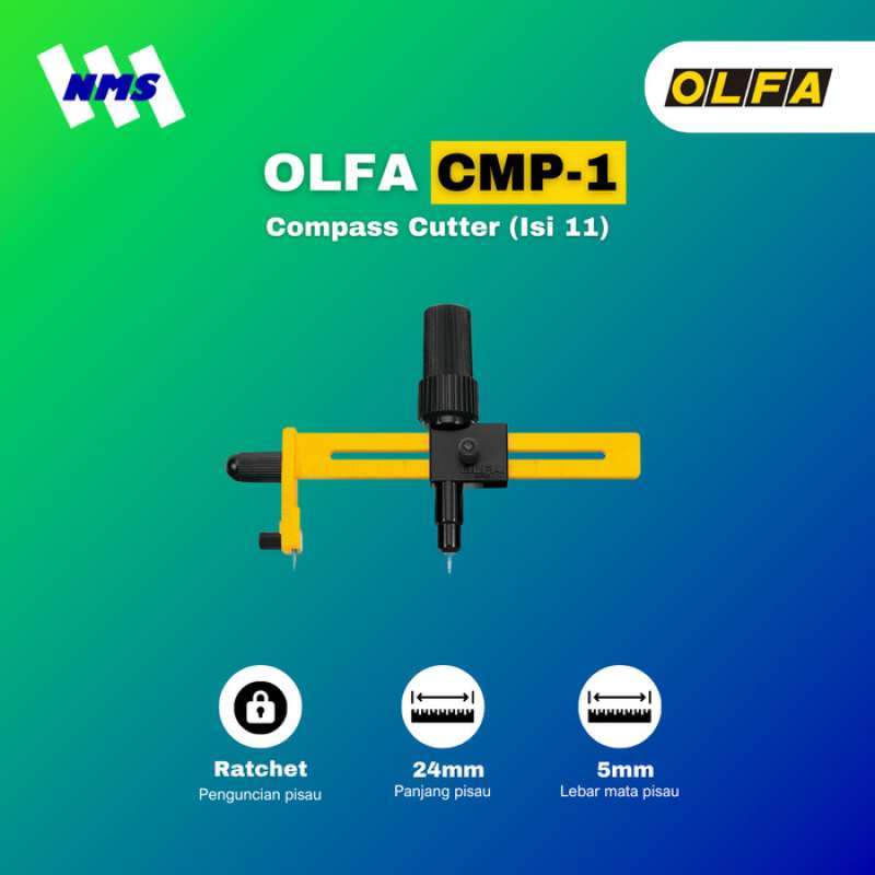 Jual Jangkar Potong Lingkaran 1cm ~ 15cm Olfa Cmp-1 Compass Circle ...