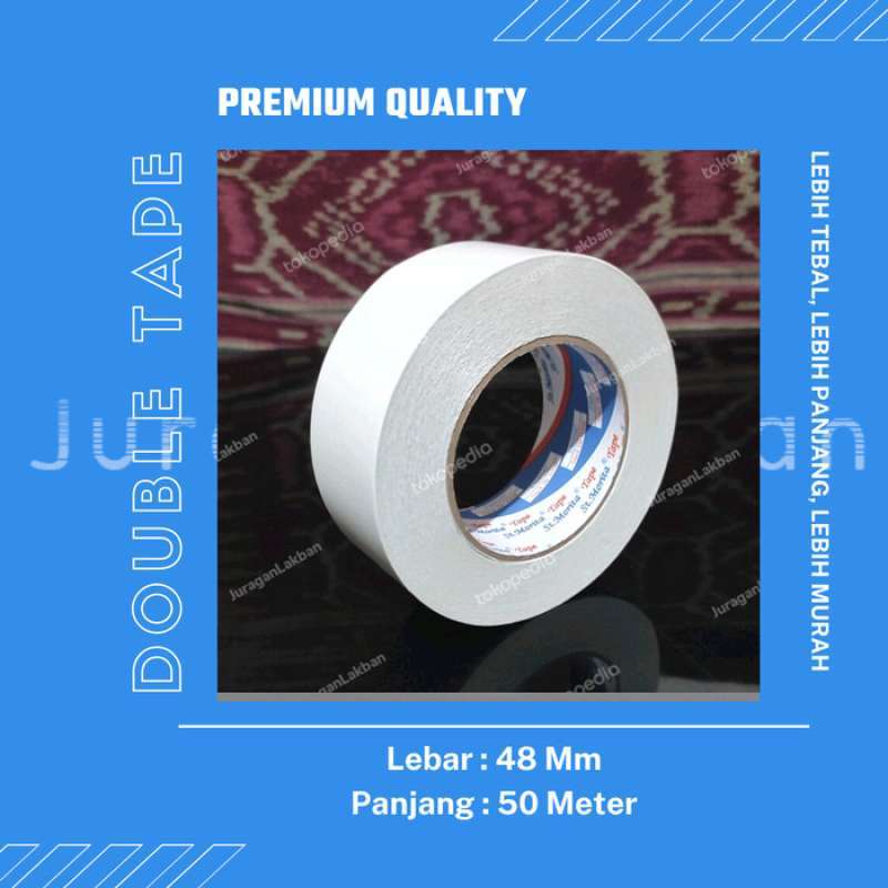 Jual Double Tape/tip Besar (2 Inch) 48mm X 50 Meter Di Seller Kingyo ...
