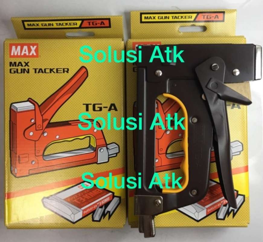 Jual Max Gun Tacker Tg-a / Guntacker Tga / Stapler Tembak Tga Ori Asli ...