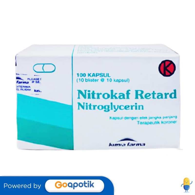 Jual Nitrokaf Retard 2.5 Mg Box 100 Kapsul Di Seller Apotek Arema Farma ...