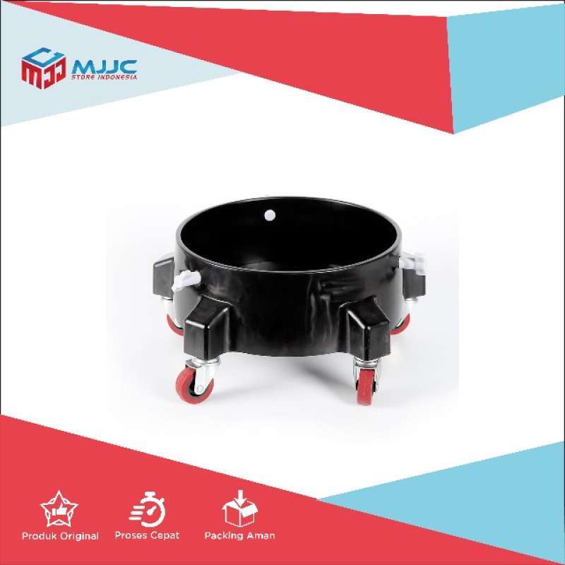 Promo Mjjc Bucket Dolly Premium Dengan Roda Trolley Ember Heavy Duty ...