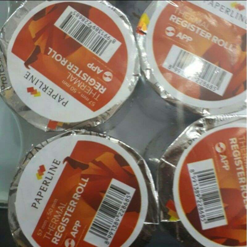 Jual Kertas Struk Kasir Thermal Rol Paper Line 57 X 50 Murah Di Seller ...