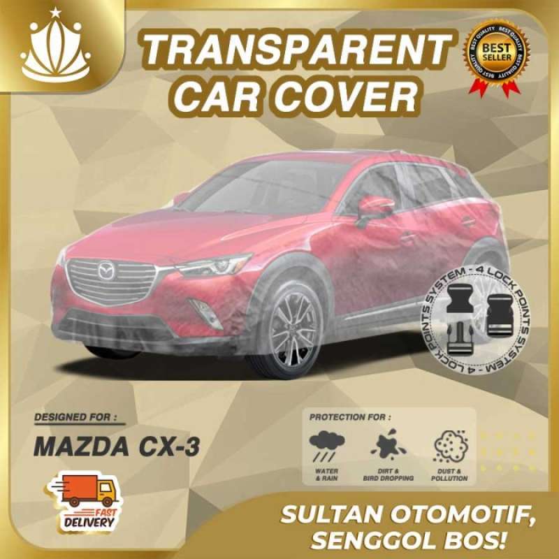 Promo Crw Sarung Mobil Plastik Tebal Body Cover Transparan Mazda Cx3 Diskon 32% Di Seller Nz ...