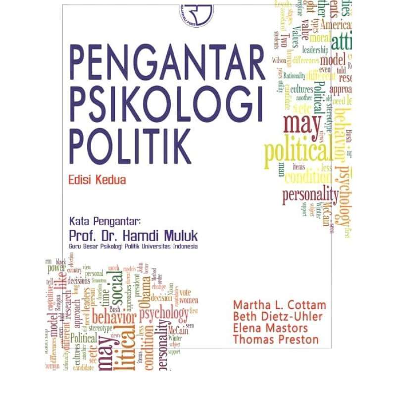 Promo Buku Pengantar Psikologi Politik Edisi Kedua Martha L. Cottam ...