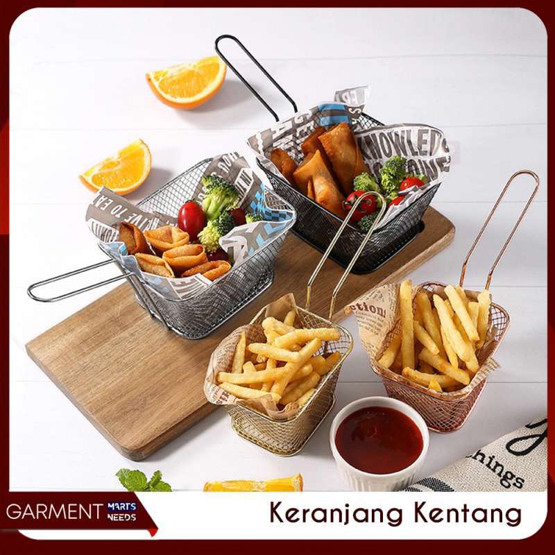 Jual Keranjang Tirisan Kentang Sosis Chicken Wings Ala Caffe Resto Fast ...