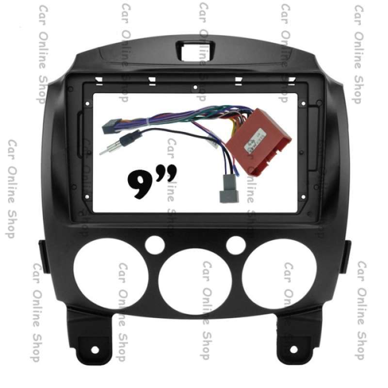 Jual Frame Mazda 2 2010 2013 9 Inch Head Unit Android Pnp - Soket Di ...