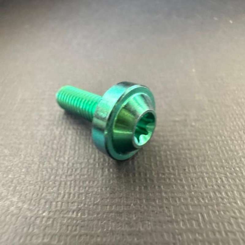 Jual Baut Visor Windshield Titanium Nmax Aerox M5 X 15 - Biru Di Seller ...