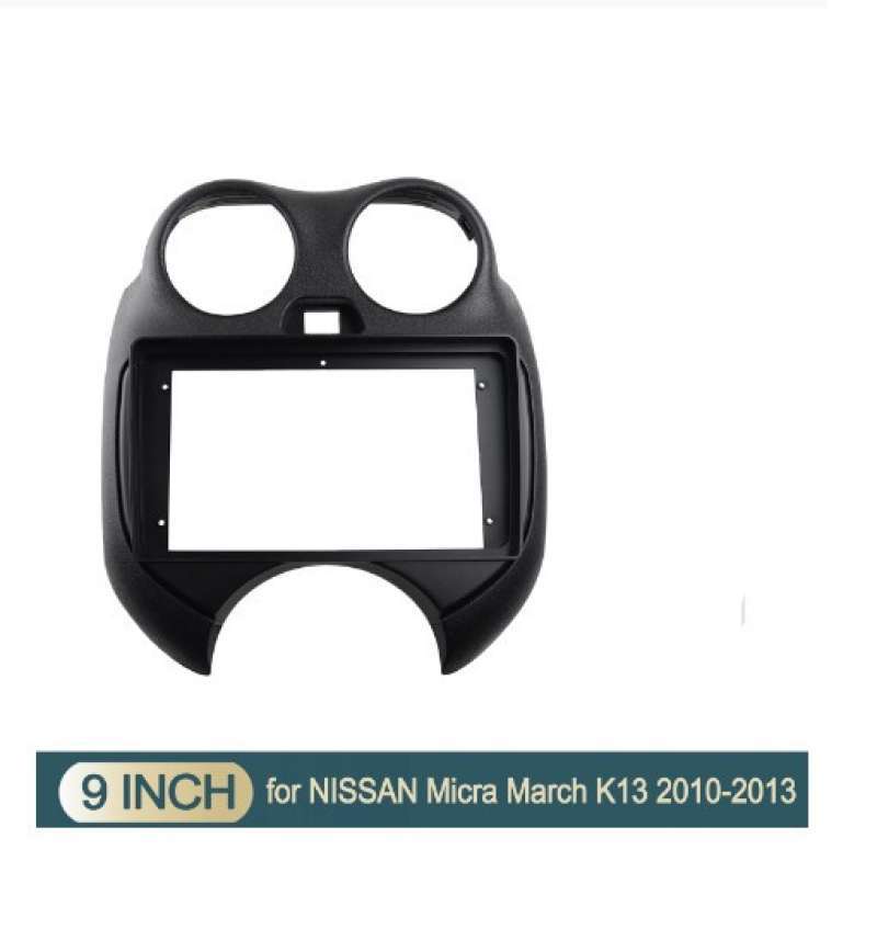 Jual Frame Head Unit Android Nissan March 2010 9 Inch - Uv Black Di ...
