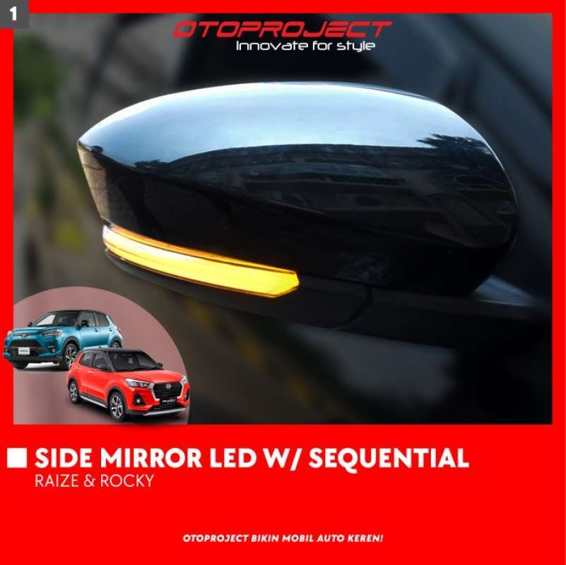 Jual Side Mirror Led With Squential Raize / Rocky Di Seller Tombstone ...