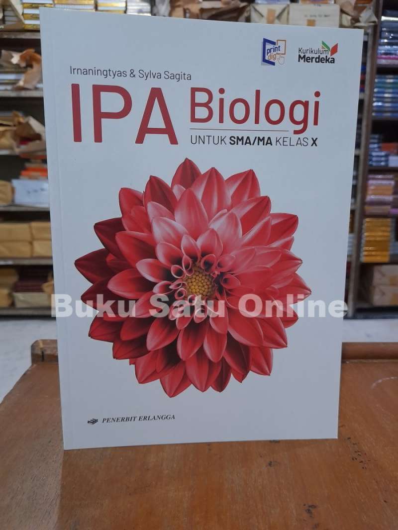 Promo Ipa Biologi Kelas 1 Sma Kurikulum Merdeka Erlangga Diskon 23% Di ...