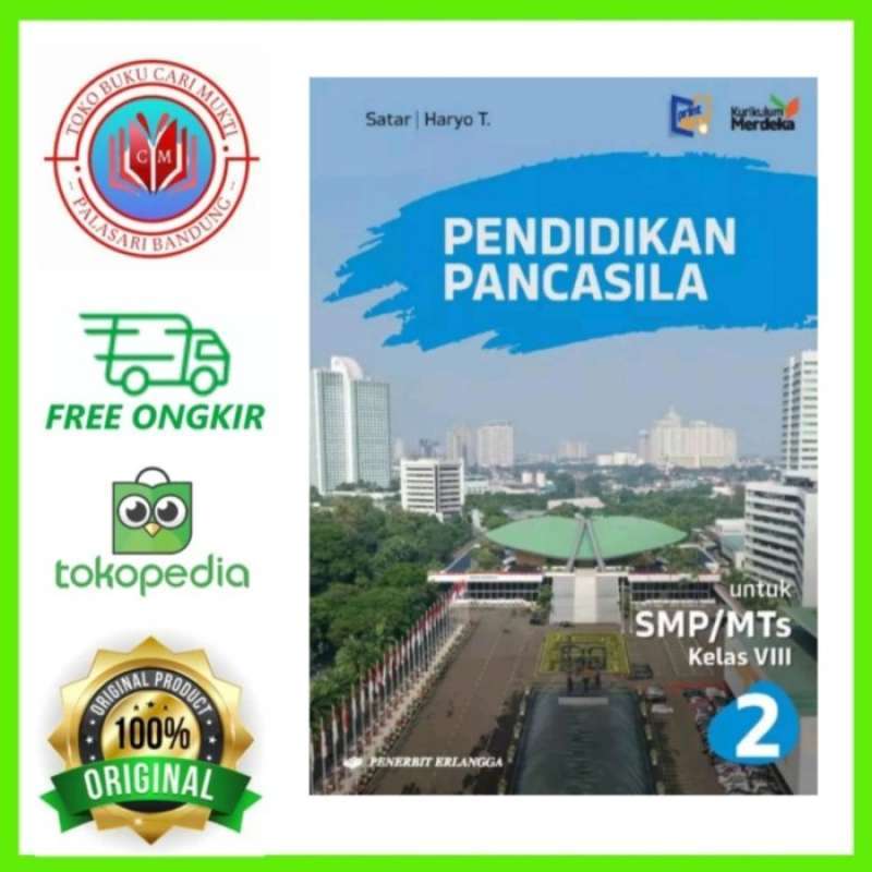 Promo Buku Pendidikan Pancasila Untuk Smp/mts Kelas 8 Kurikulum Merdeka Diskon 23% Di Seller ...