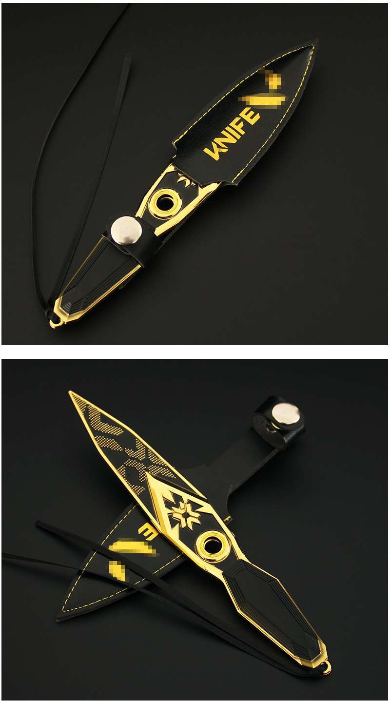 Jual Valorant Jett Kunai Weapon Medium Knife Pisau Video Game Accessories Di Seller Clover ...