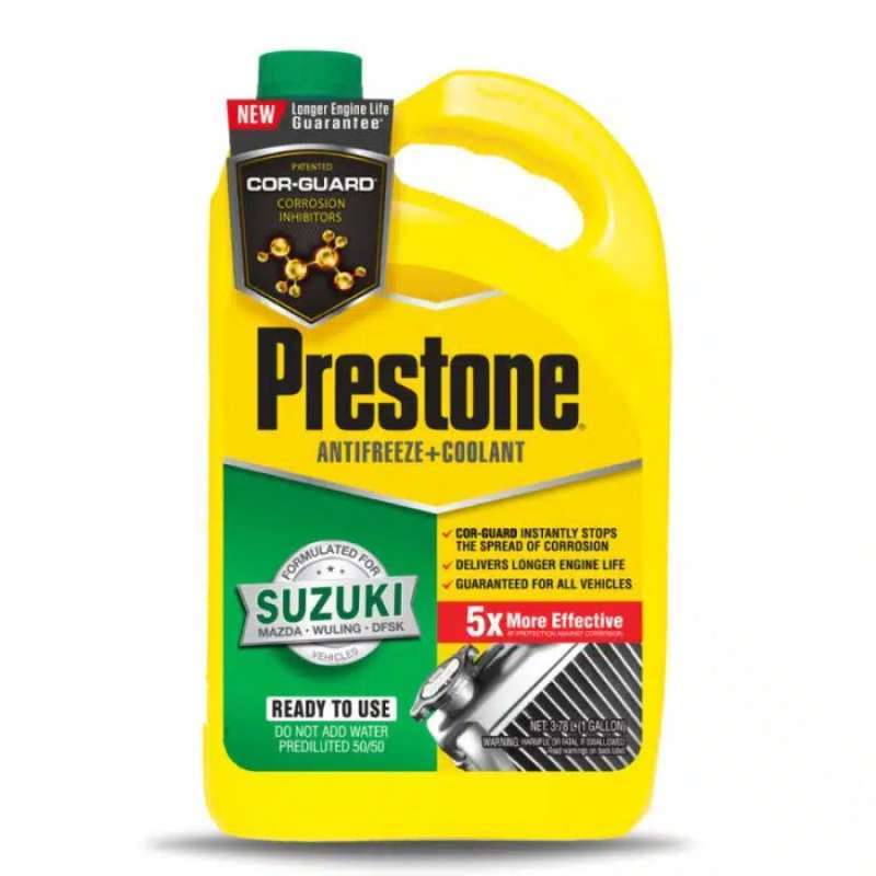 Jual Prestone Antifreeze Radiator 50/50 Cor-guard Asian Coolant 3.78 L ...