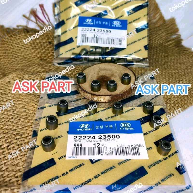 Jual Seal Sil Klep Valve Hyundai Accent Verna Avega Getz Cakra Harga ...