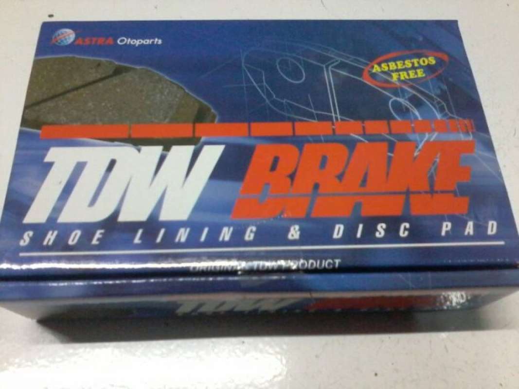 Jual Brake Pad / Kampas Rem Dpn Innova Aftdw02-1-12 Tdw 60199 Di Seller ...