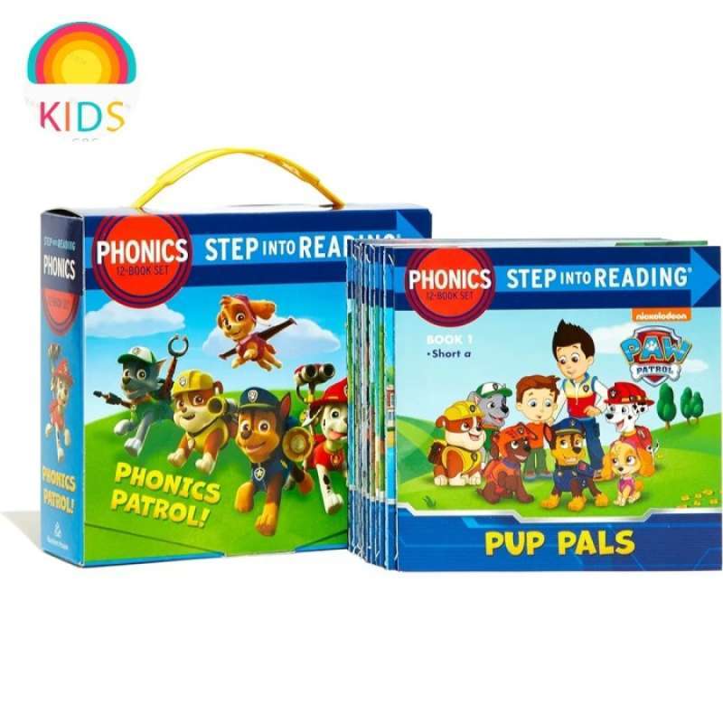 Promo Step Into Reading Phonics 12 Book Set Paw Patrol Diskon 23% Di ...