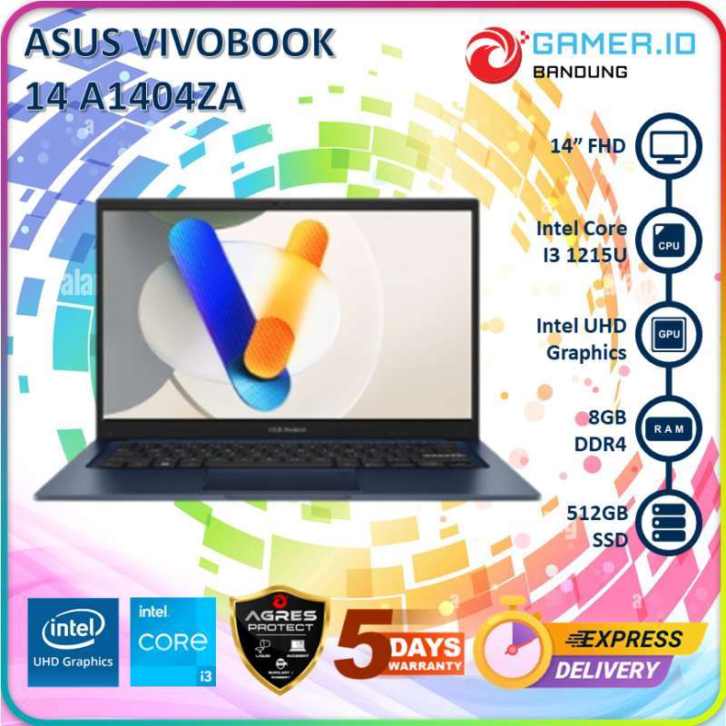 Jual Asus Vivobook 14 A1404za I3 1215u 8gb 512gb 14 Fhd Ips 100srgb Di ...