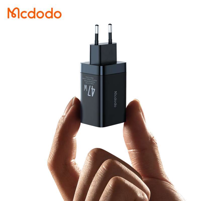 Jual Mcdodo Kepala Charger Gan Dual Port Usb + Type C Fast Charging 45w ...