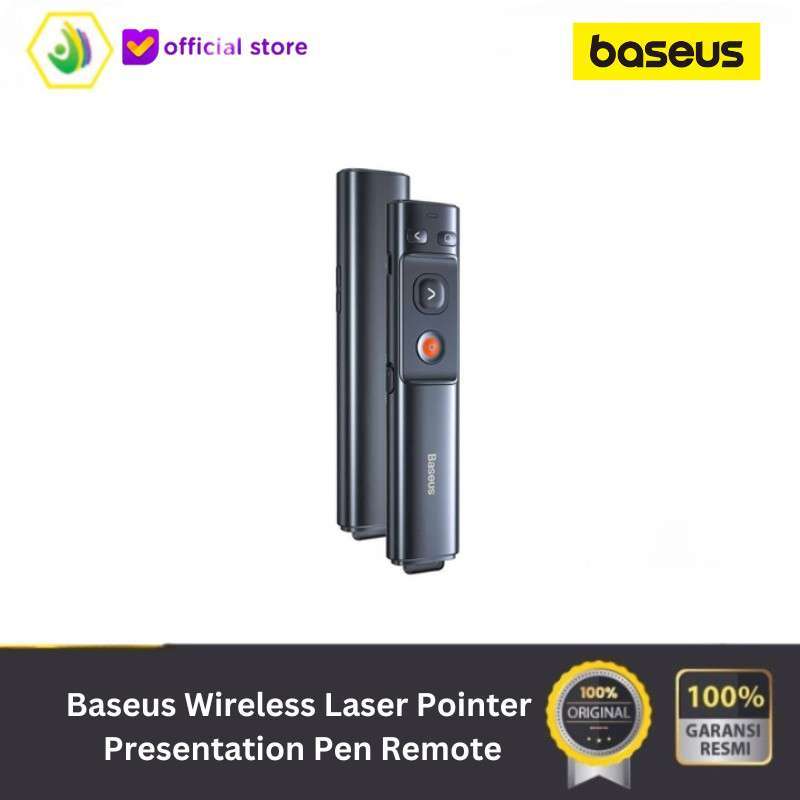 Jual Baseus Wireless Presenter(green Laser)(charging) Di Seller Sukses ...
