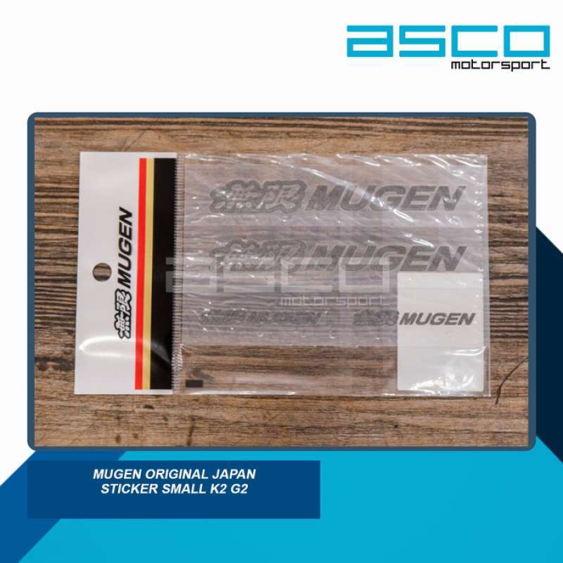 Promo Mugen Japan Sticker Small K2 G2 Diskon 23% Di Seller Samaza Store ...
